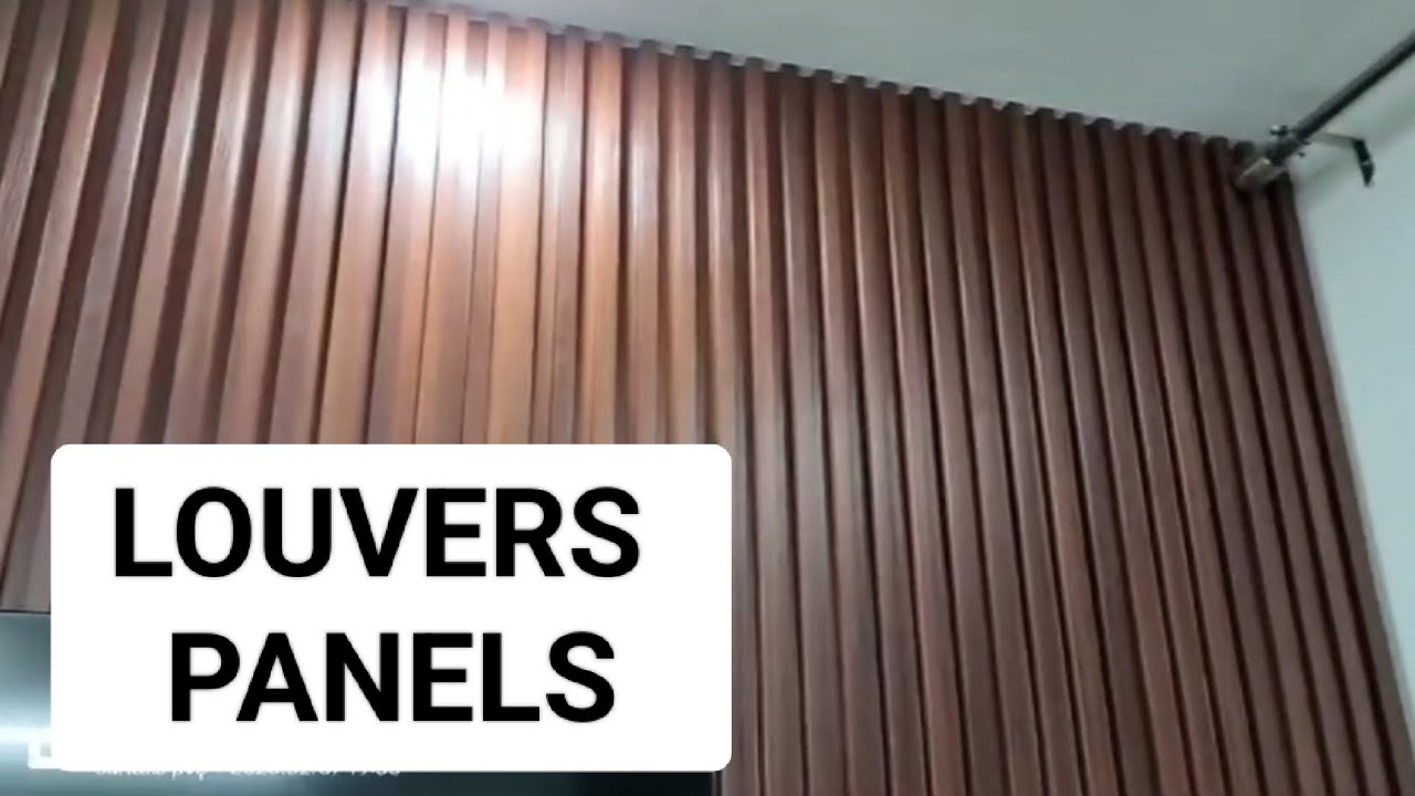 LOUVERS PANELS FOR YOUR WALLS 💫#Louvers #louverspanels - YouTube