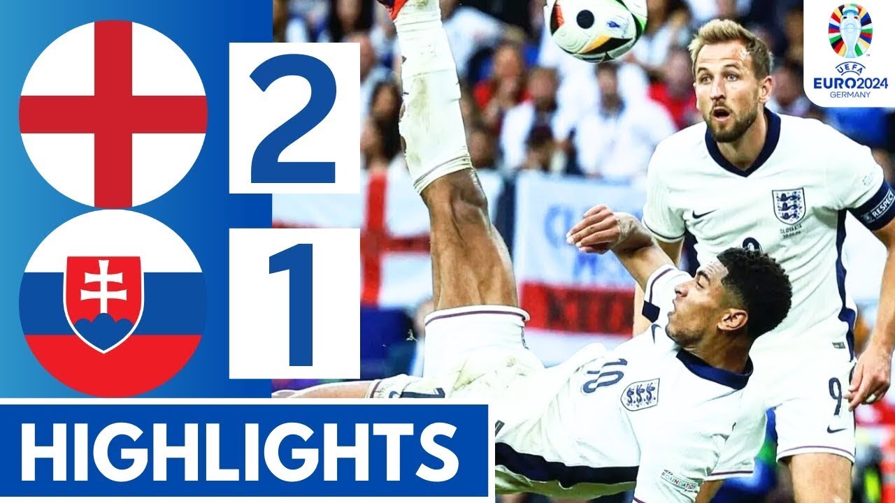 England's Epic Comeback: Stunning Victory Over Slovakia in Extra Time ...