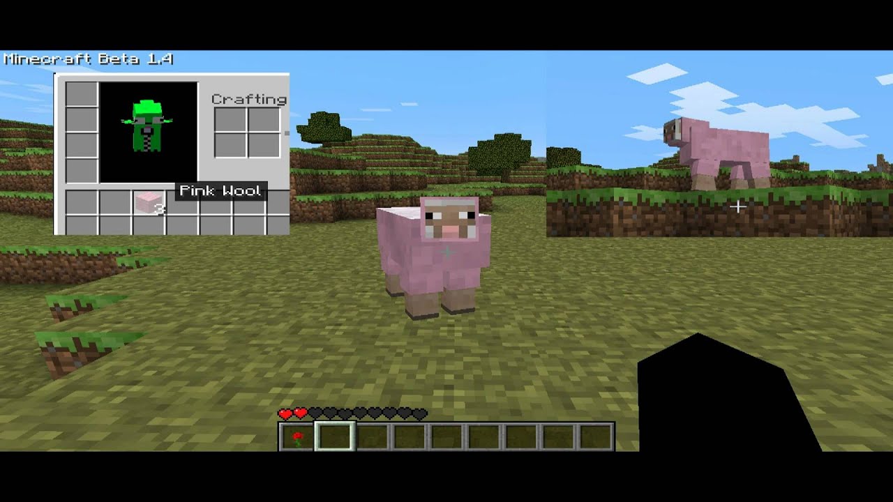 Pink Sheep - Minecraft - YouTube