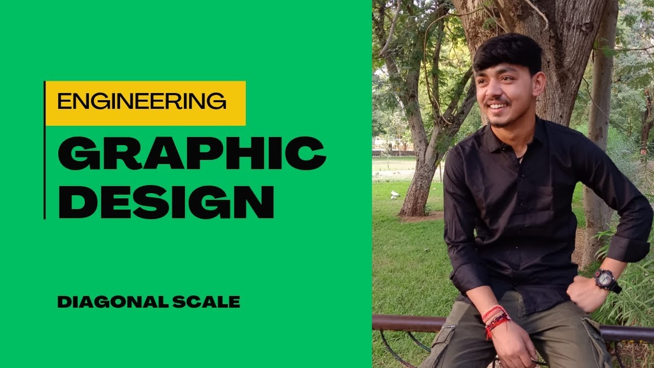 How to draw diagonal scale - YouTube