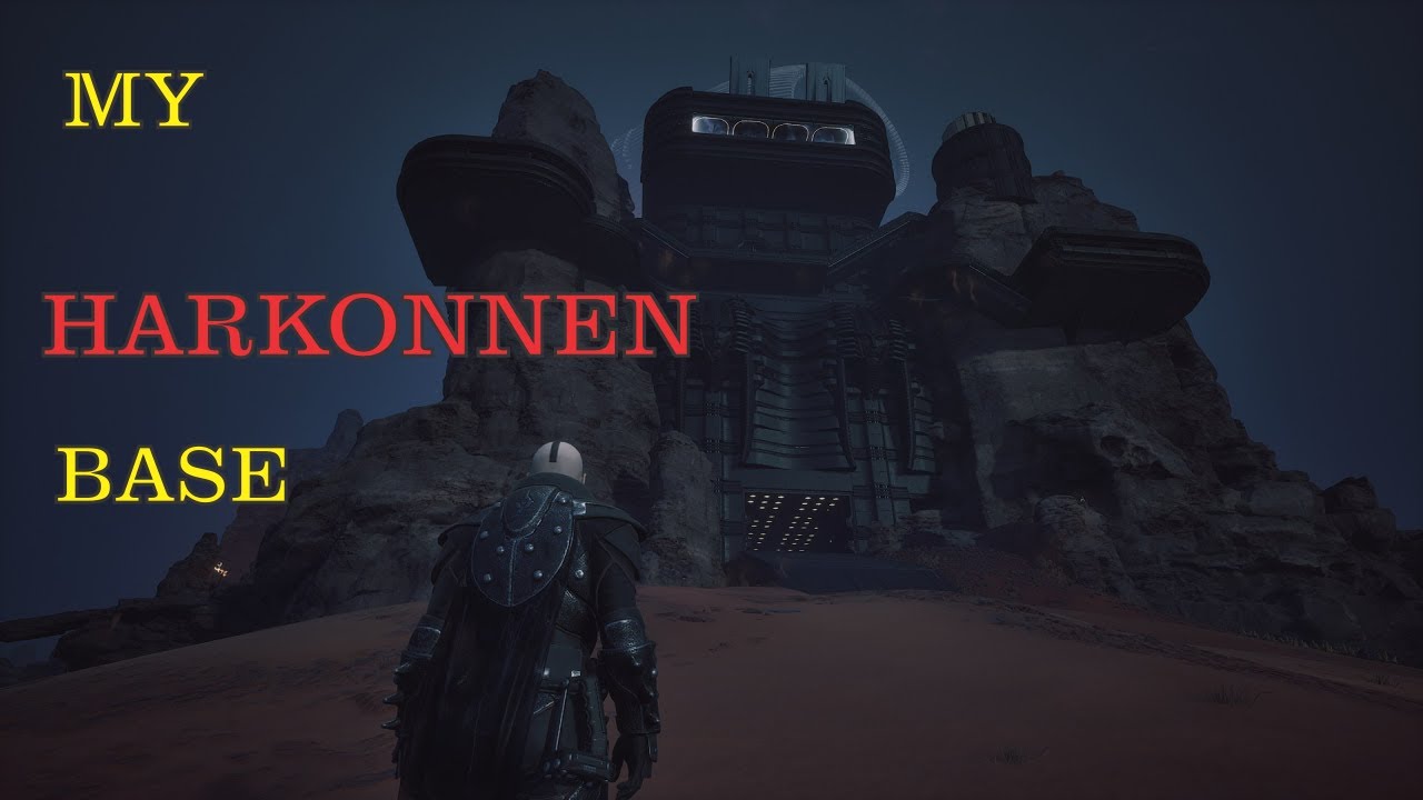 Unique Harkonnen Base Tour in Dune: Awakening: Rock-Nestled Layout ...