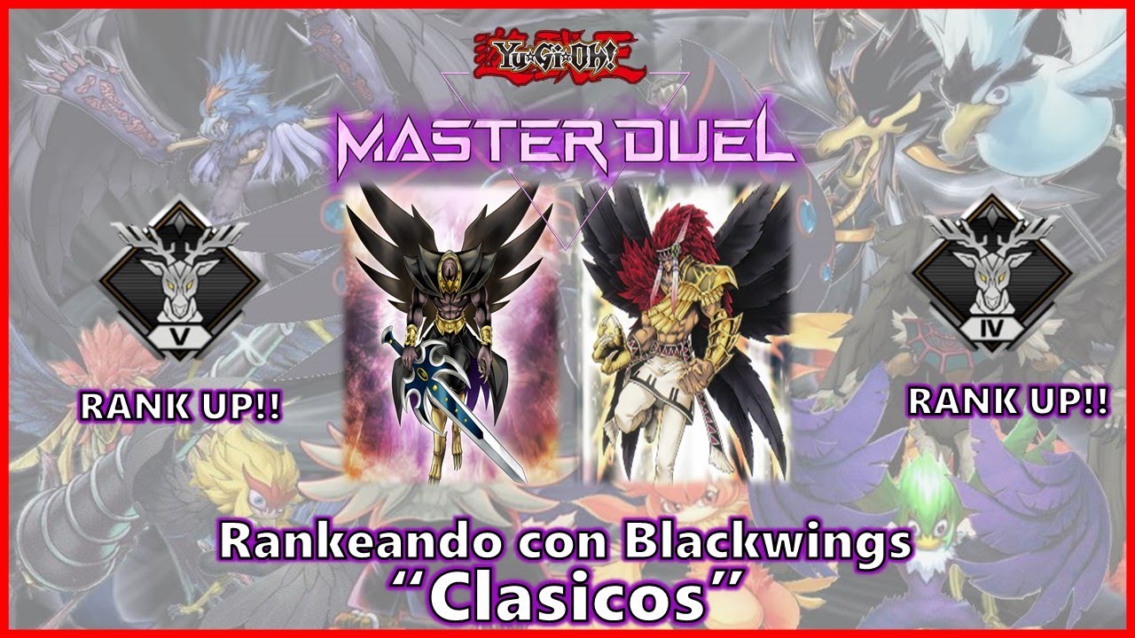 Rankeando con Blackwings "Clasicos" en Yu-Gi-Oh Master Duel - YouTube