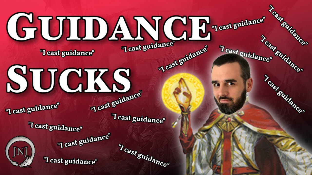 The truth about Guidance in D&D | Magic in D&D 5e | JNJtabletop - YouTube