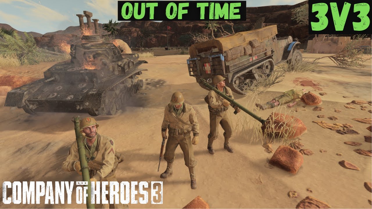 One Last Stand | 3v3 | Company of Heroes 3 - YouTube