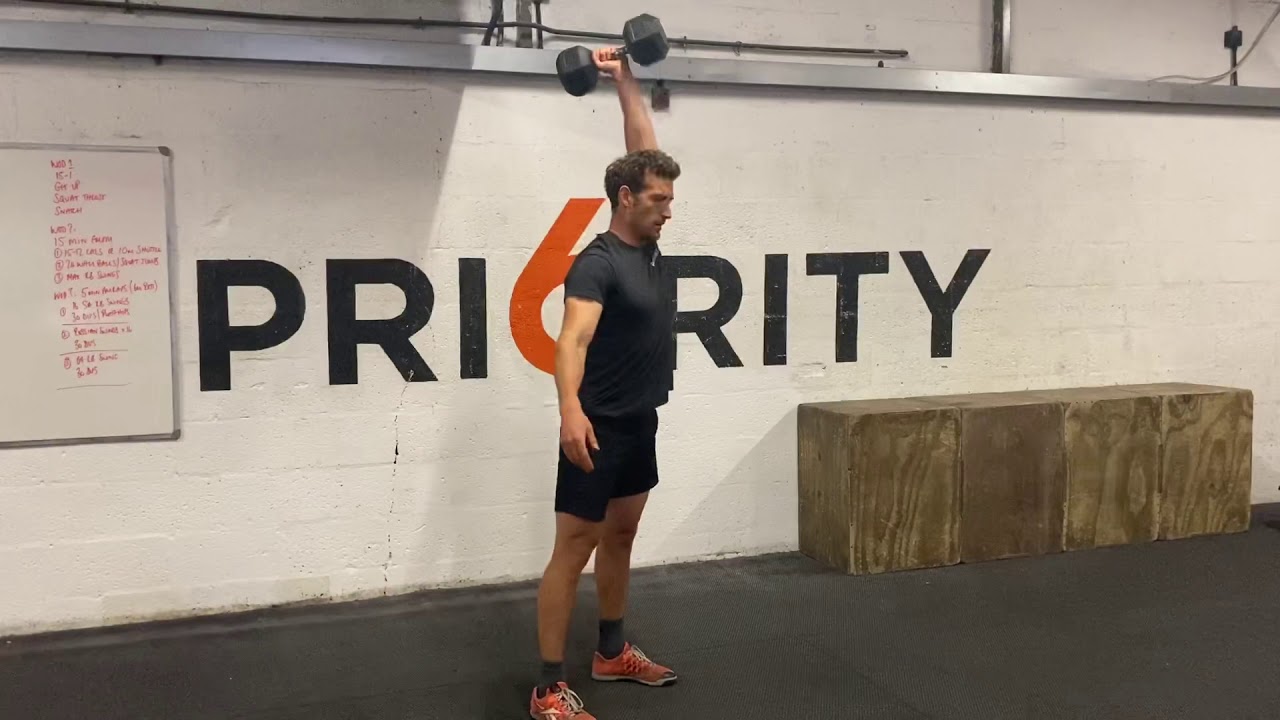 Priority 6- Alternating DB Snatch - YouTube