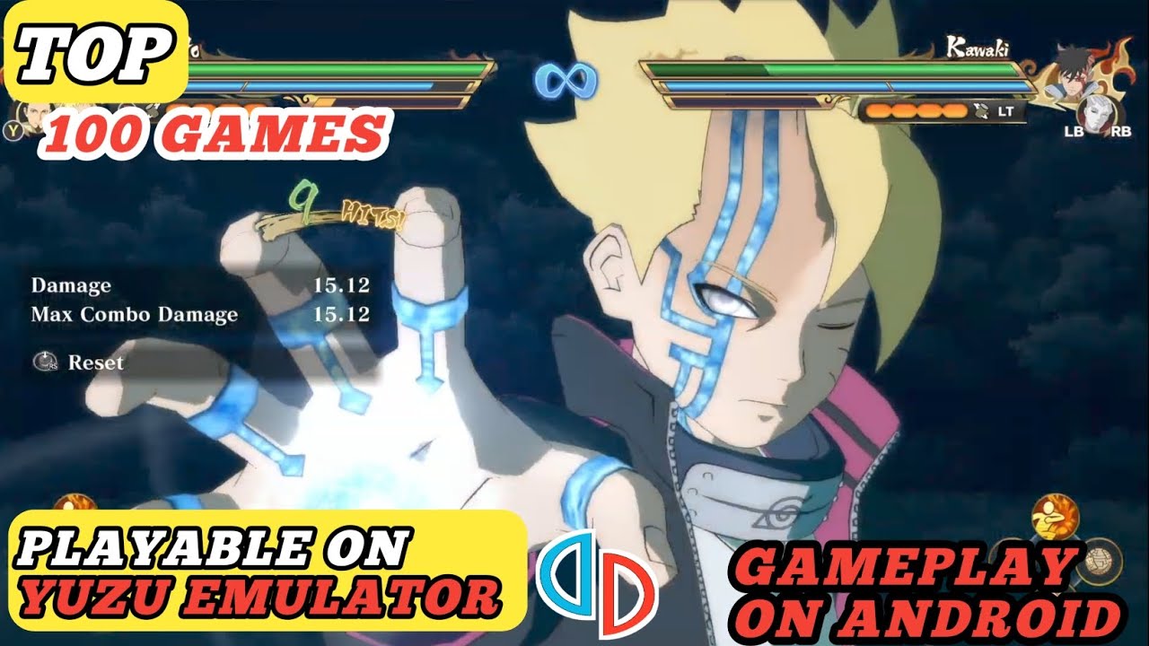 TOP 100 GAMES PLAYABLE YUZU EMULATOR ANDROID GAMEPLAY. - YouTube