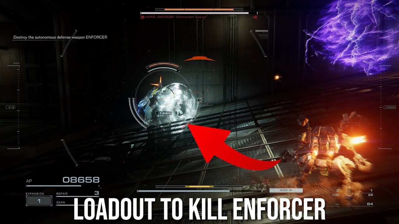 Armored Core 6: How to Defeat the Enforcer - YouTube