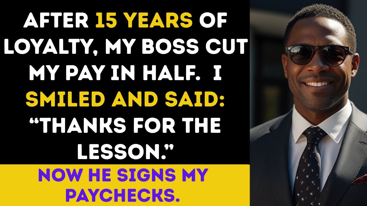 My Boss Cut My Salary in Half. Three Months Later, I Was the New Owner ...