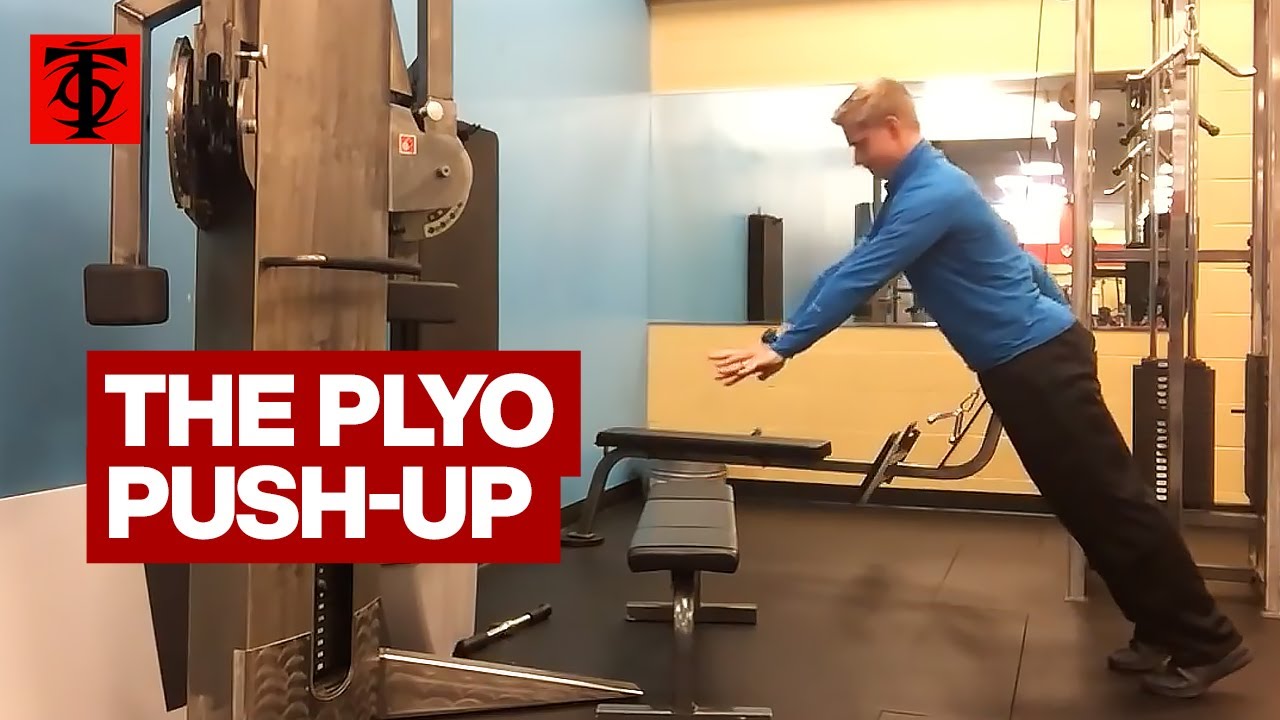 Incline Plyo Push-Up - YouTube