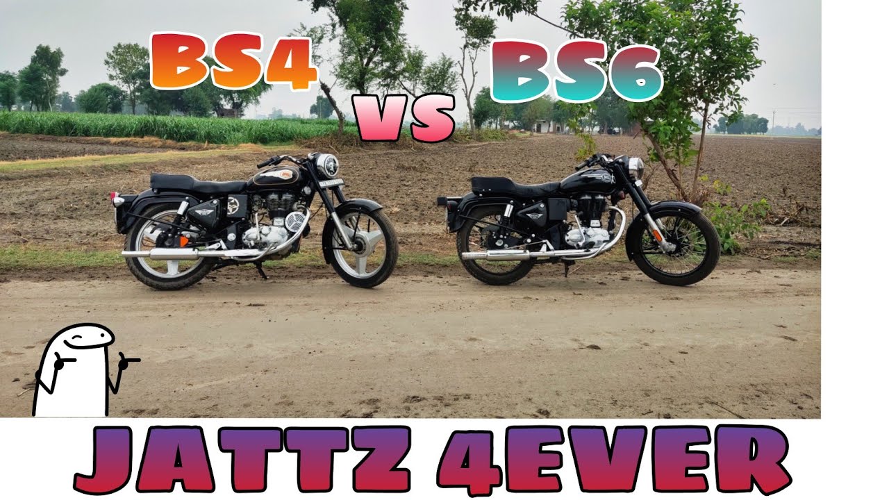 BULLET BS6 VS BS4 COMPARISON, STANDARD VS BULLET X - YouTube