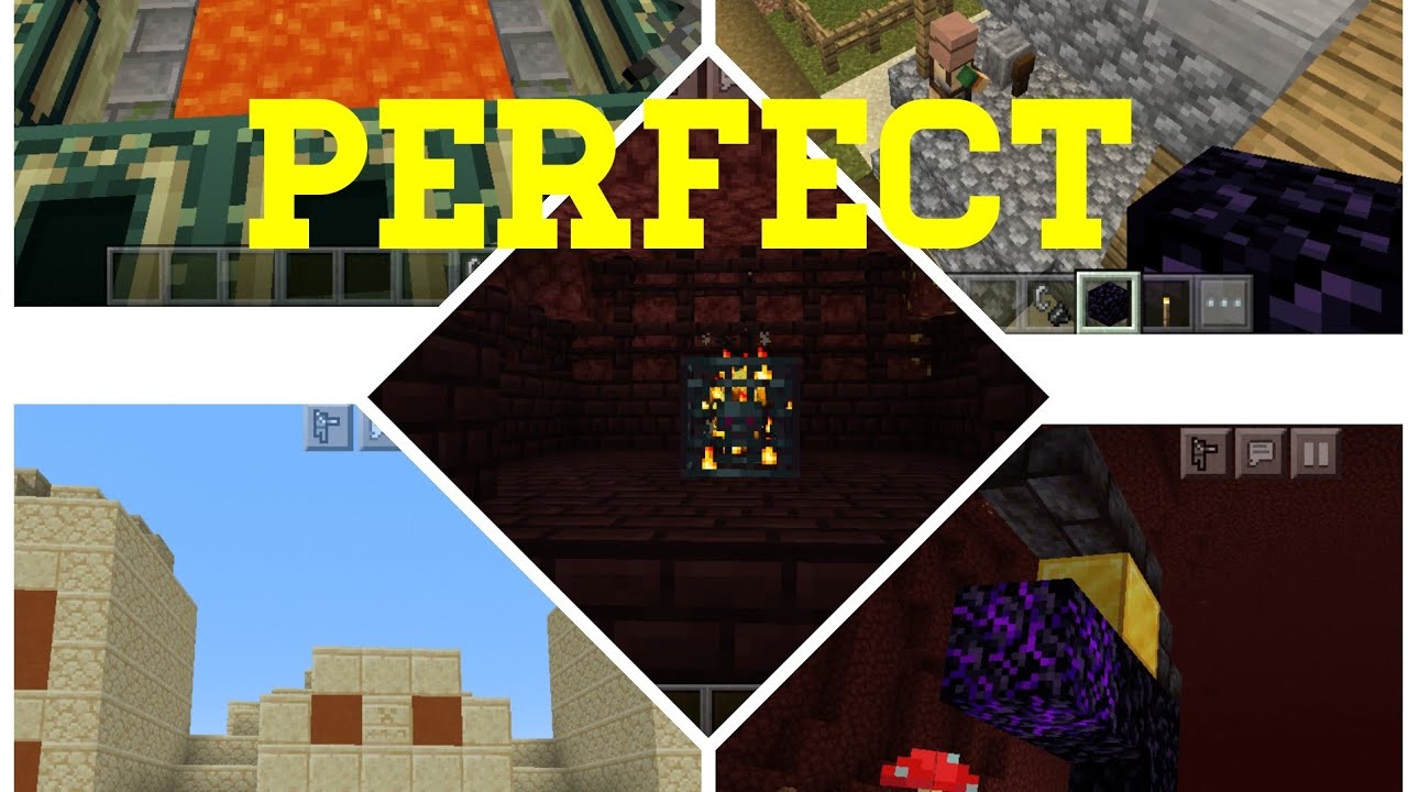 minecraft the perfect seed versão 1.16.1 ( Speedrun ) - YouTube