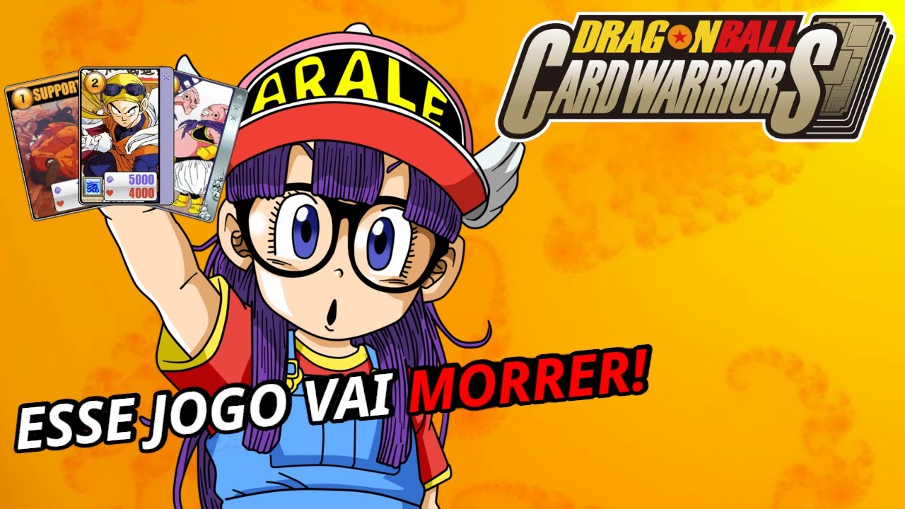 O FIM do Dragon Ball CARD WARRIORS... - YouTube
