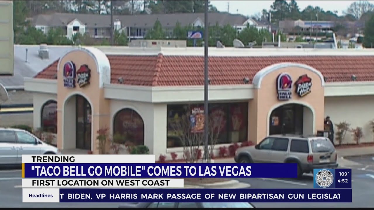 Taco Bell Go Mobile comes to Las Vegas - YouTube