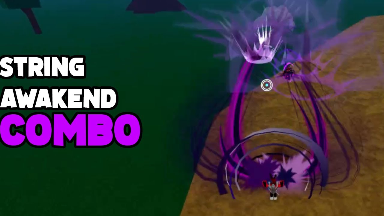 Roblox | String awakend one shot combo | Blox Fruits - YouTube