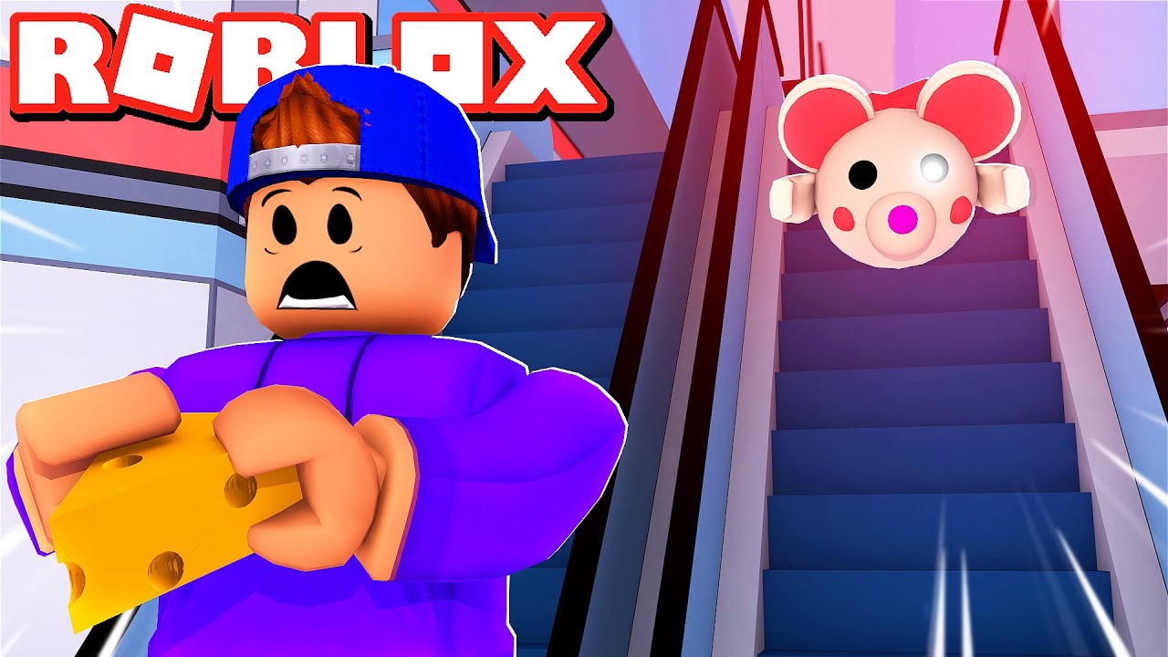 MANDY MOUSE WANTS MY CHEESE! Roblox PIGGY Funny Moments - YouTube