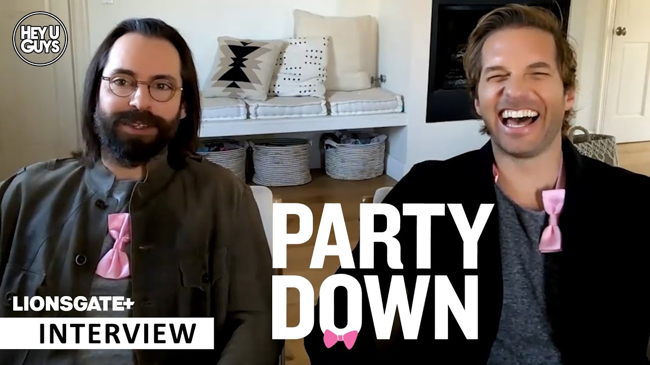 Party Down - Ryan Hansen & Martin Starr hilarious interview on the joy of being back for Season ...