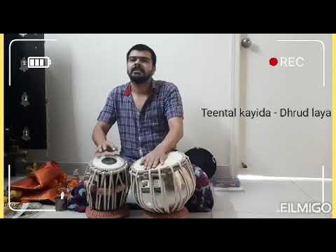 Tabla Kayida | Dhrut Teental | Solo