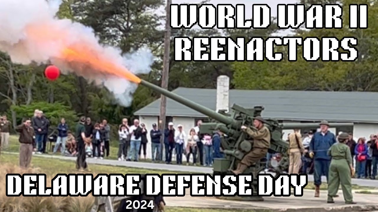 Delaware Defense Day 2024 at Fort Miles - YouTube