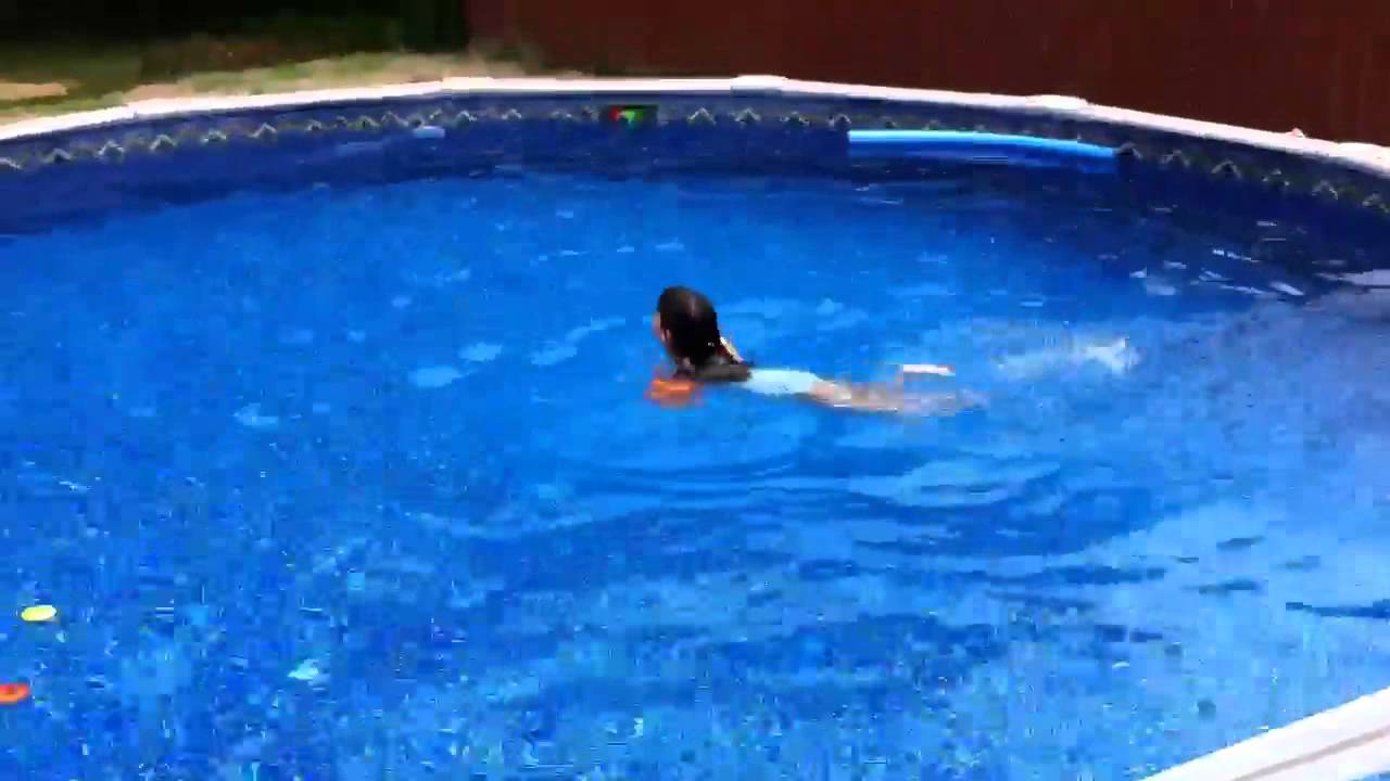 Cynthia swimming - YouTube