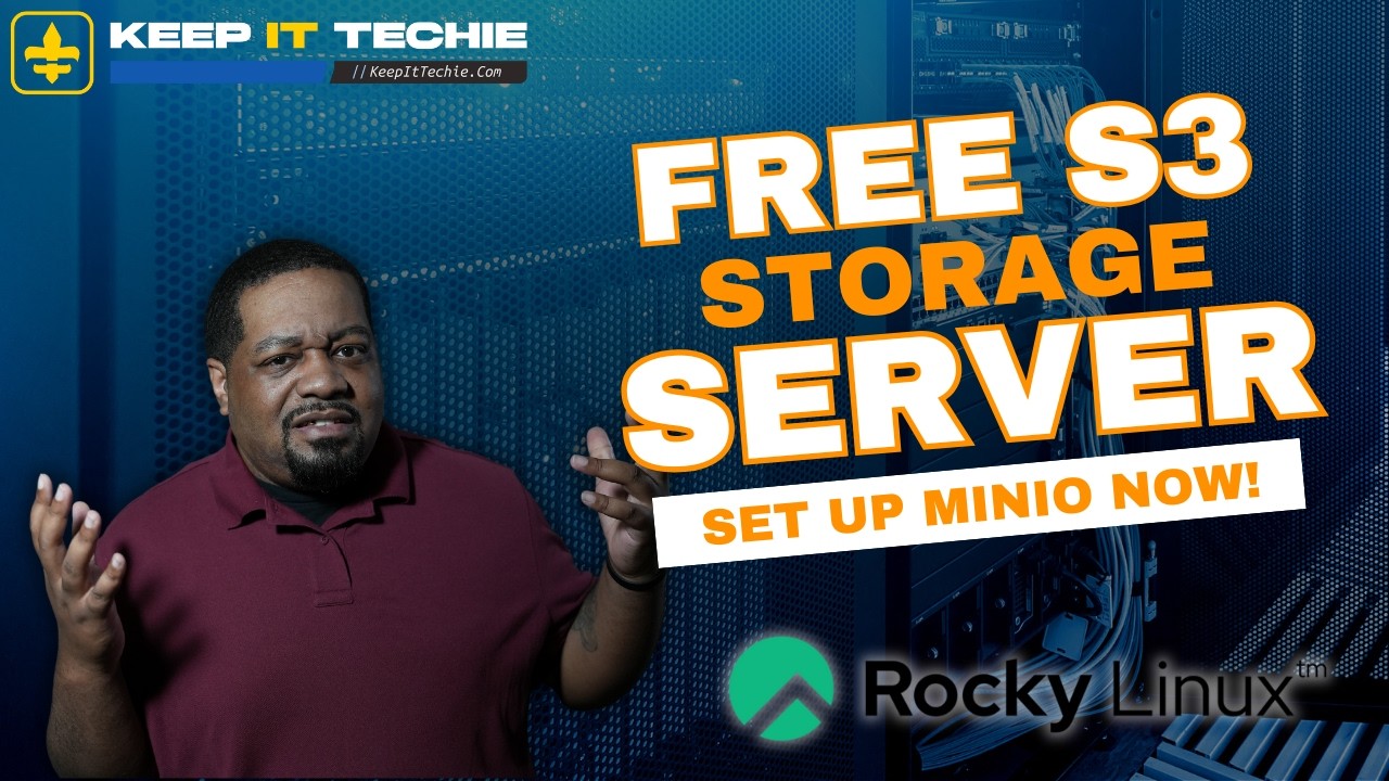 Set Up Your FREE S3 Storage on Rocky Linux 9.5 with MinIO! - YouTube