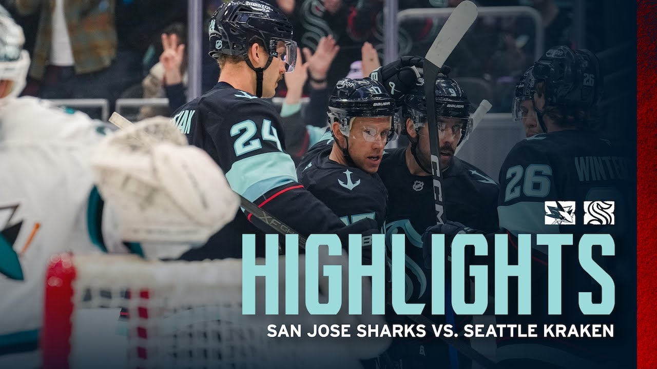 San Jose Sharks vs. Seattle Kraken | 11/15 Game Highlights - YouTube