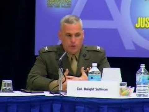 Colonel Sullivan on Abolishing Military Commissions - YouTube