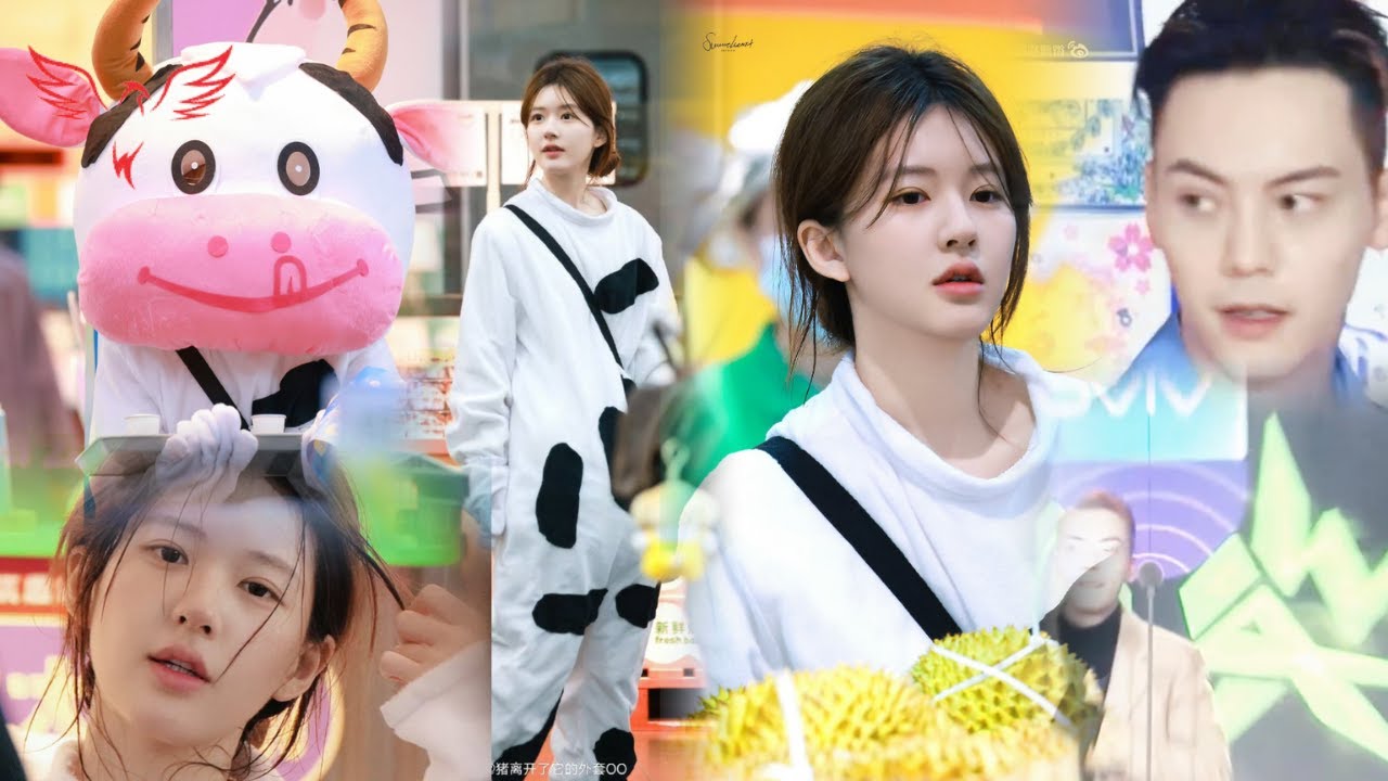 Zhao Lusi's Cow Doll Look and Xu Yan's Life Before Meeting Shen Haoming in Le#zhaolusi # ...