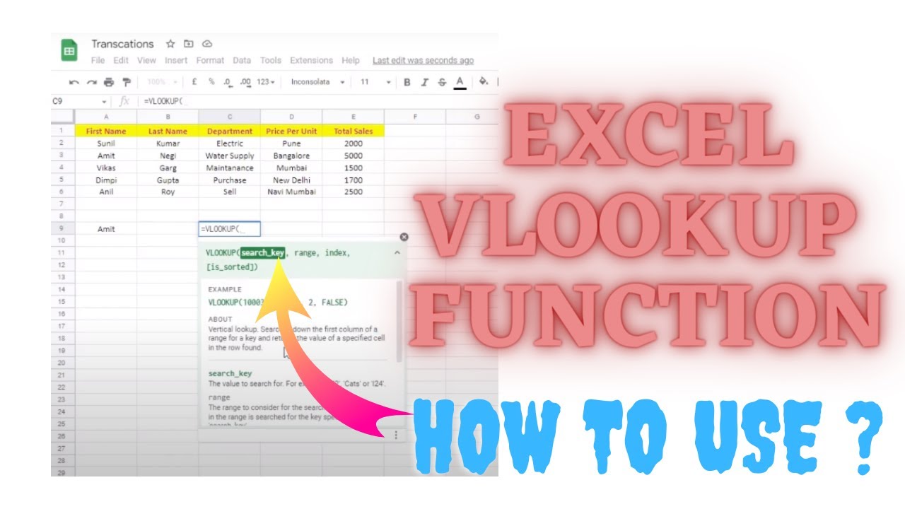 How To Use Vlookup Function In Excel Vlookup Function Use Vlookup In Excel Alltechapple