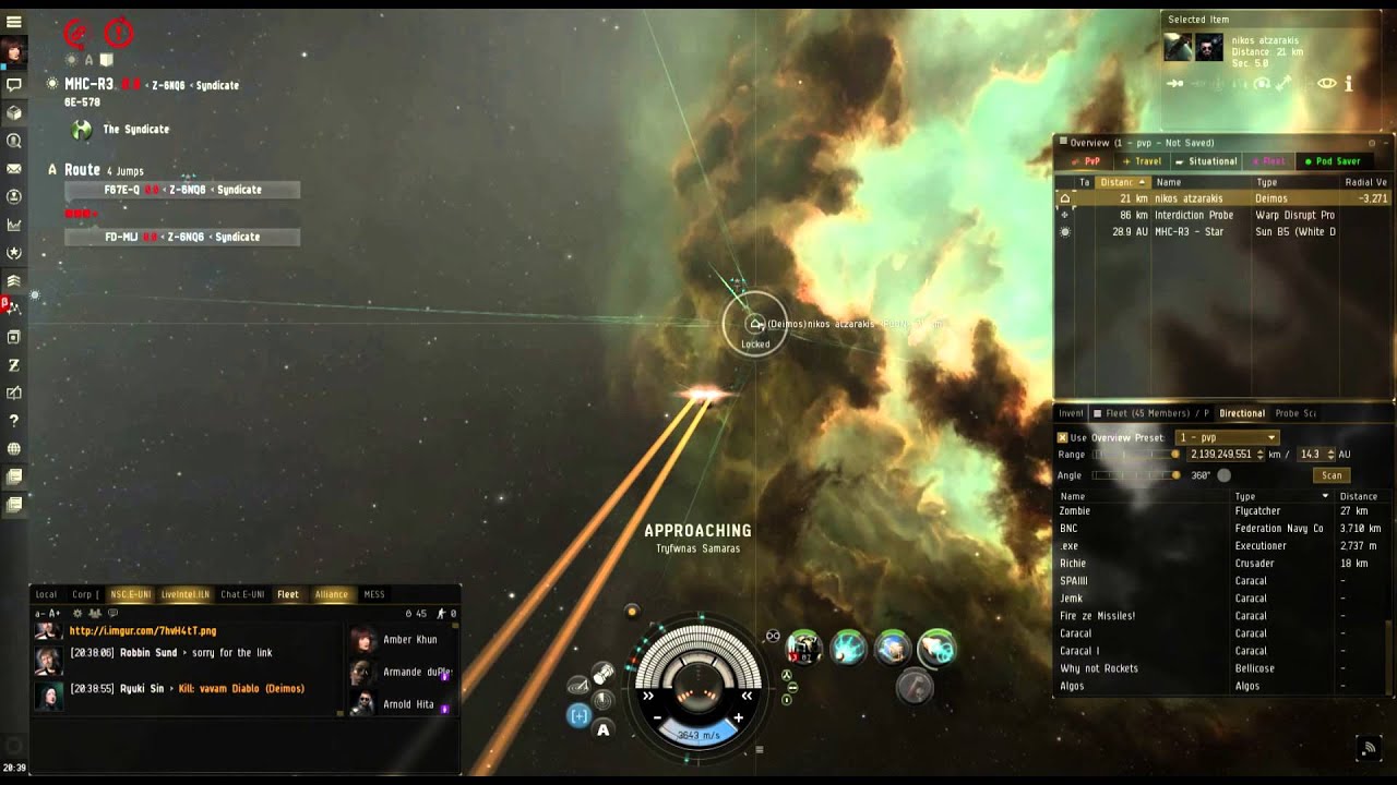 EVE University Null Sec Campus - POS Repair & Joint Campus Roam - YouTube