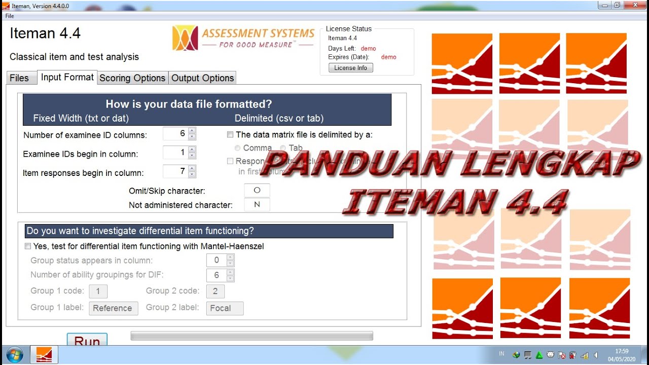 Panduan Lengkap Iteman 4.4 - YouTube