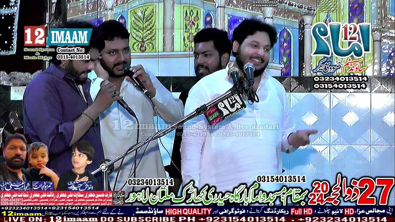 Zakir Saqib Imran Jafri | Majlis | New Qasida Mola ali a.s | Masaib Tayari Madina - YouTube