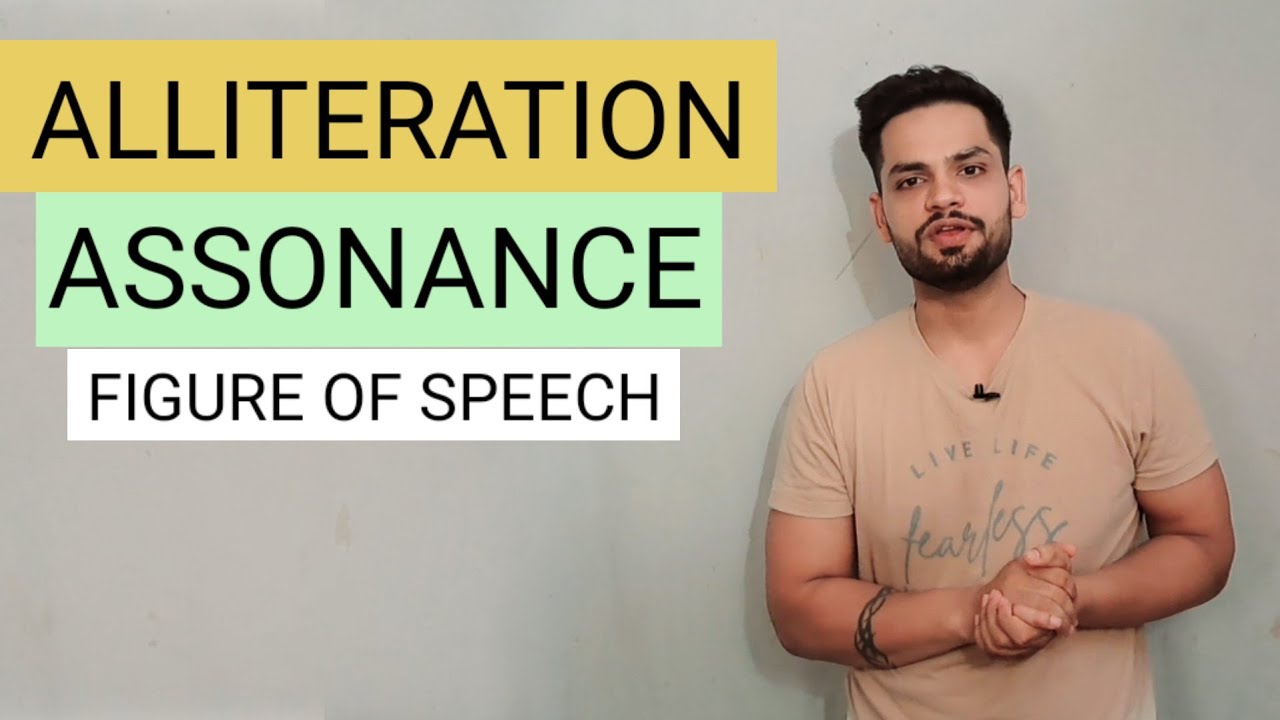 Alliteration Assonance FIGURE of speech English Literature - YouTube
