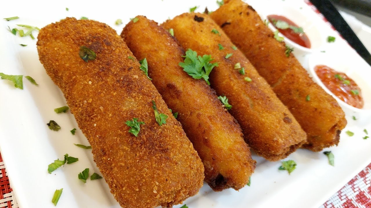 Learn how to make these awesome and yummy Fried Chicken Rolls | Chicken ...