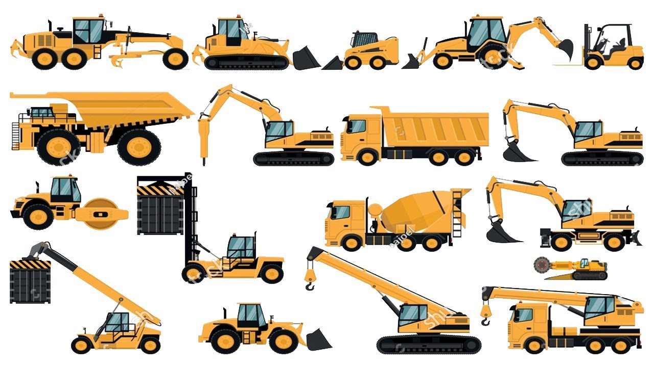 TYPES OF HEAVY EQUIPMENT AND THEIR FUNCTIONS | WHELED, REACH STEACKER ...