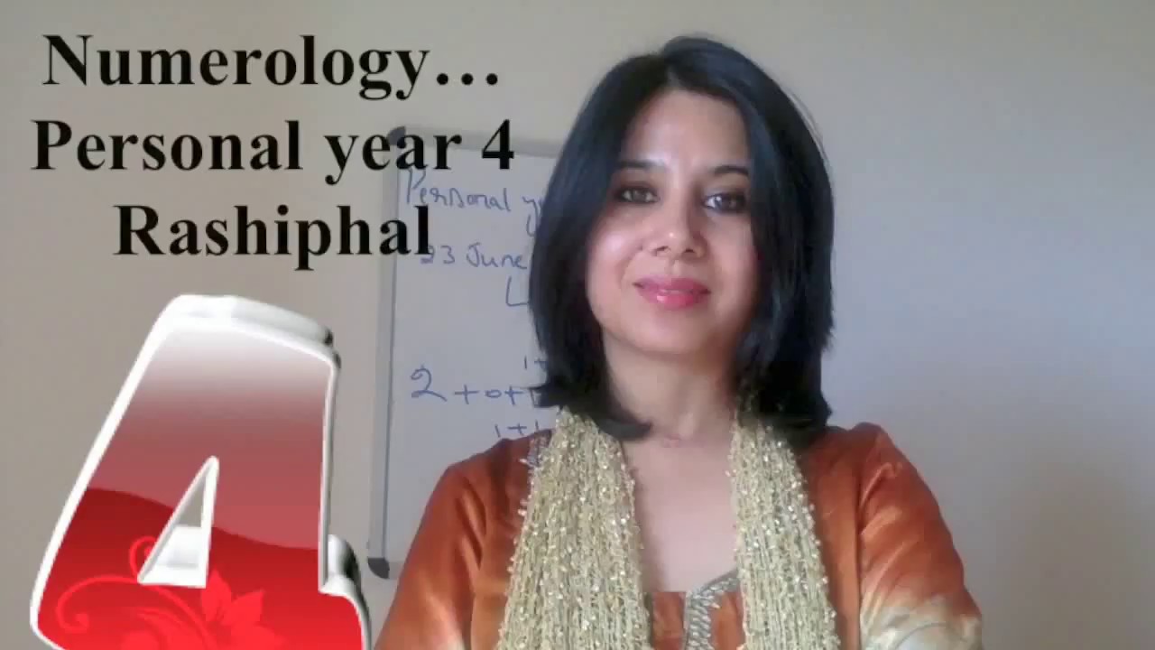 Numerology, Personal year 4, Rashiphal. - YouTube