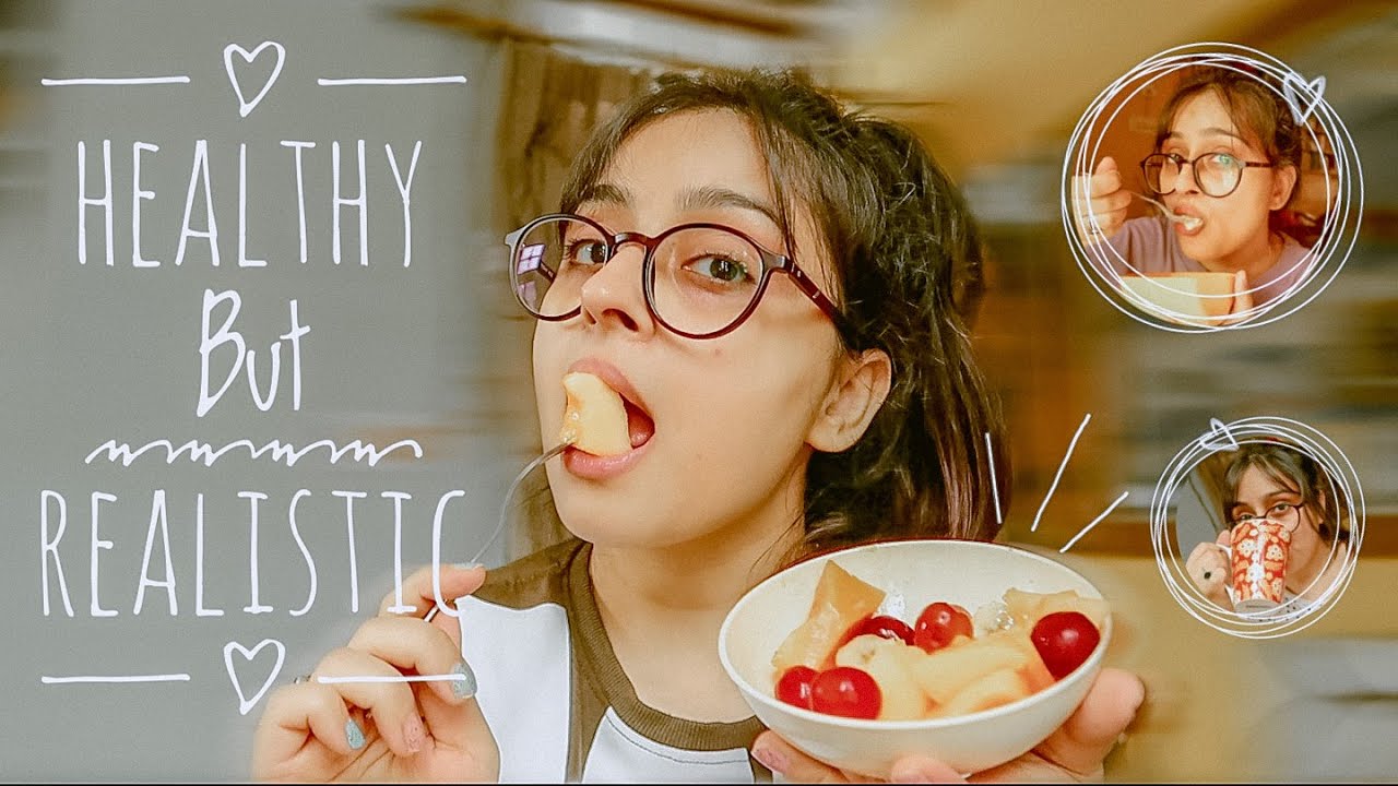 What I eat in a day (Realistic diet) 🥘 - YouTube