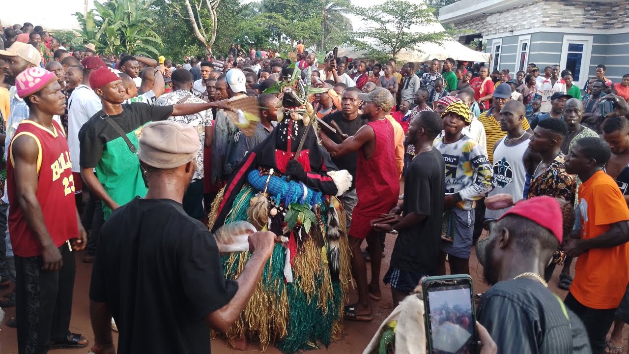 Agbadala Achi Masquerade Visit to Ebekuodike's Annual Traditional ...