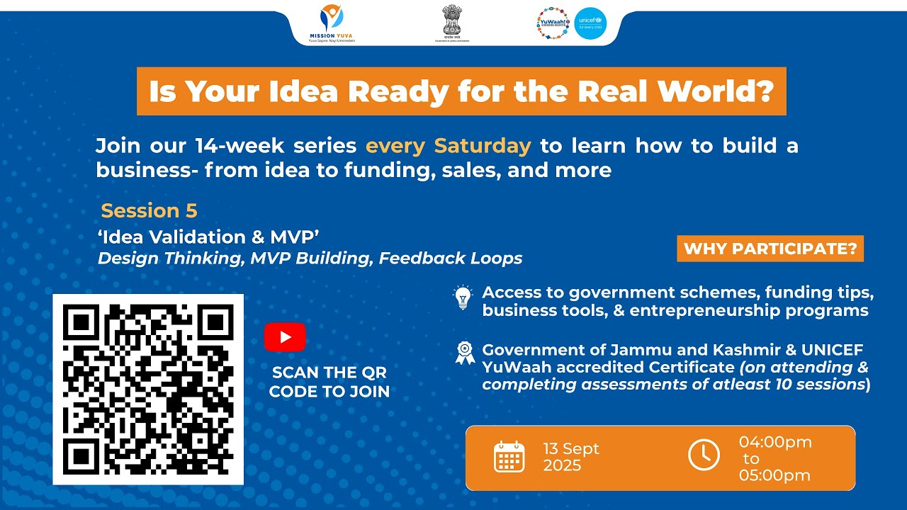 Idea Validation & MVP - Session 5: Design Thinking, MVP Building ...