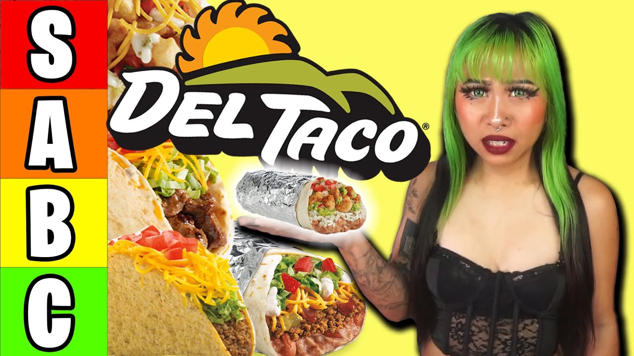 I Ate EVERYTHING From Del Taco - YouTube