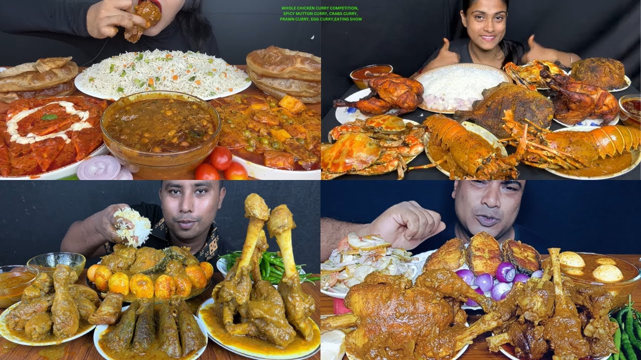WHOLE CHICKEN CURRY COMPETITION, MUTTON CURRY, CRABS CURRY, PRAWN CURRY ...
