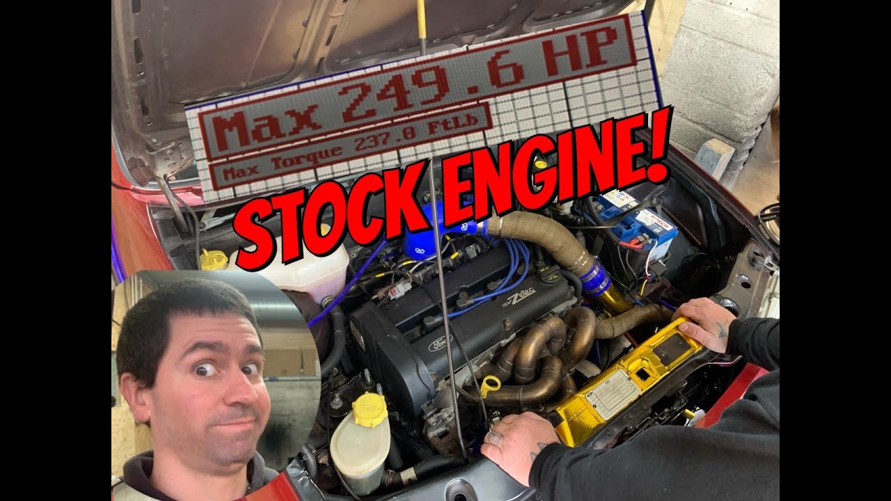 250HP Zetec turbo STANDARD ENGINE - YouTube