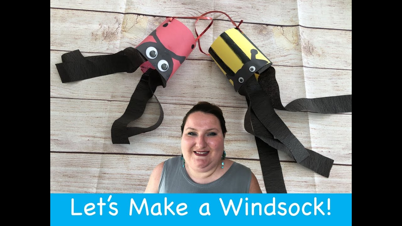 Let's Make a Windsock - YouTube