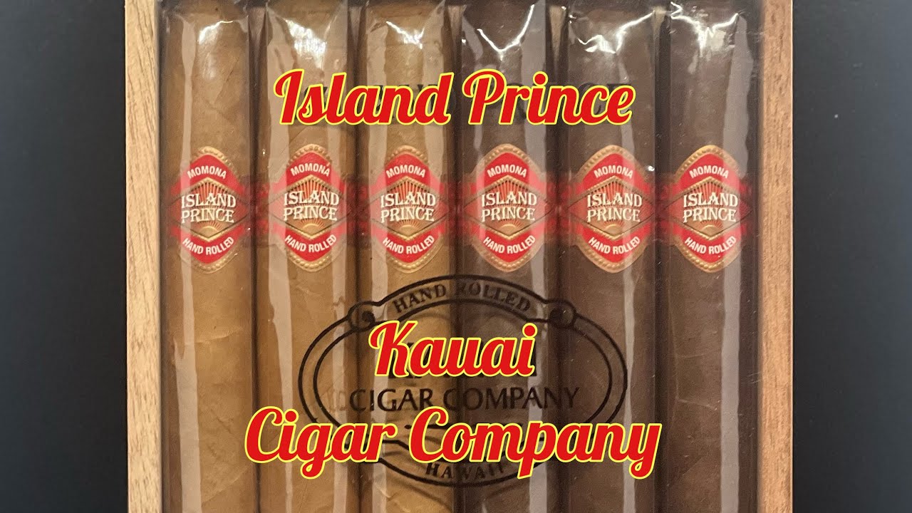 Island Prince Kauai Cigars Sampler - YouTube