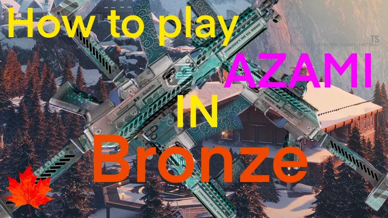 How to play AZAMI in Bronze [Rainbow Six Siege] - YouTube