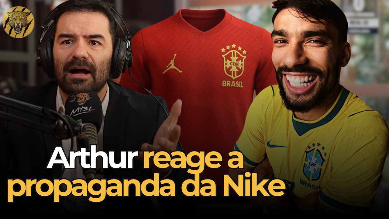 ARTHUR DO VAL REAGE A PROPAGANDA DA CAMISA DA SELEÇÃO - YouTube