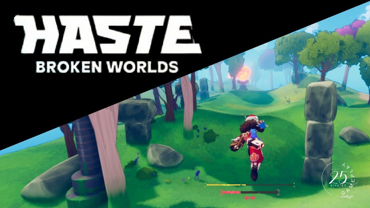 HASTE: Broken Worlds - First 25 Minutes PC Gameplay - YouTube