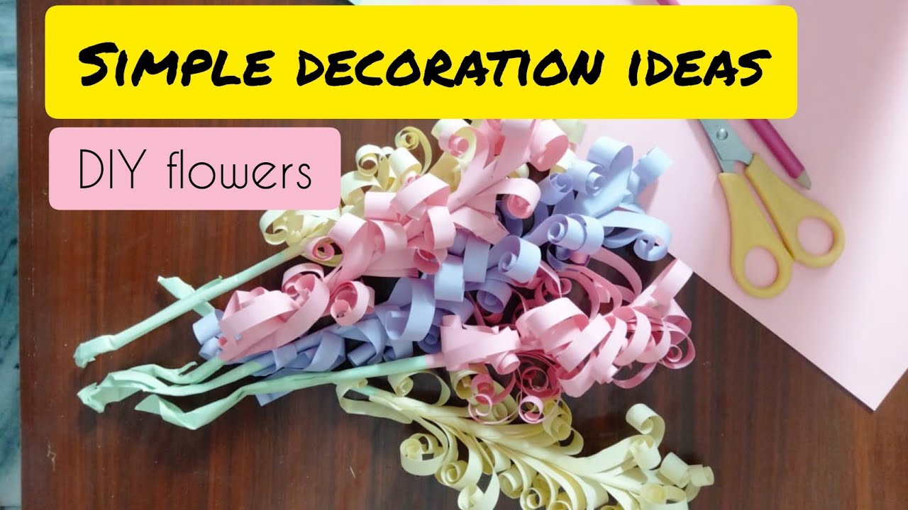 handmade flowers || DIY Flowers - YouTube