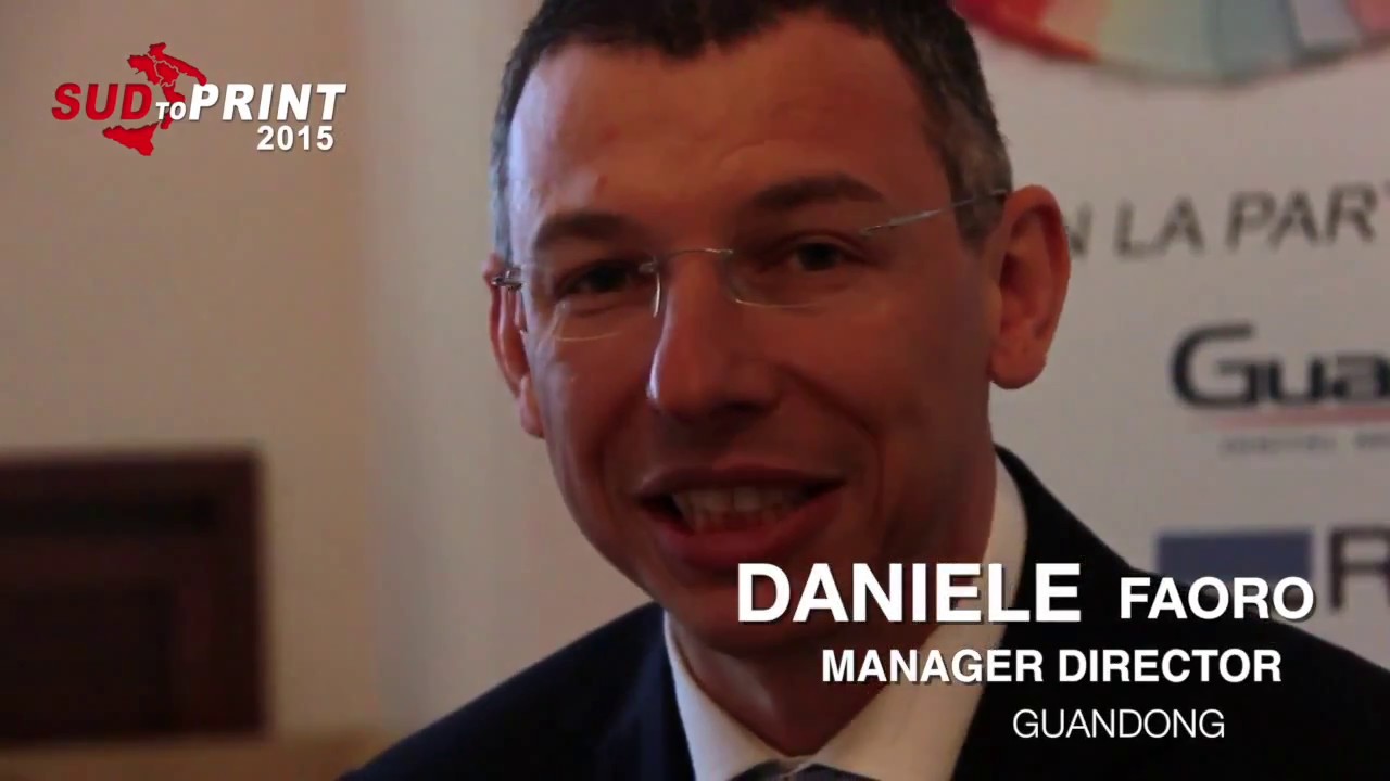 Sud to Print 2015 - Intervista a Daniele Faoro per "Guandong" - YouTube