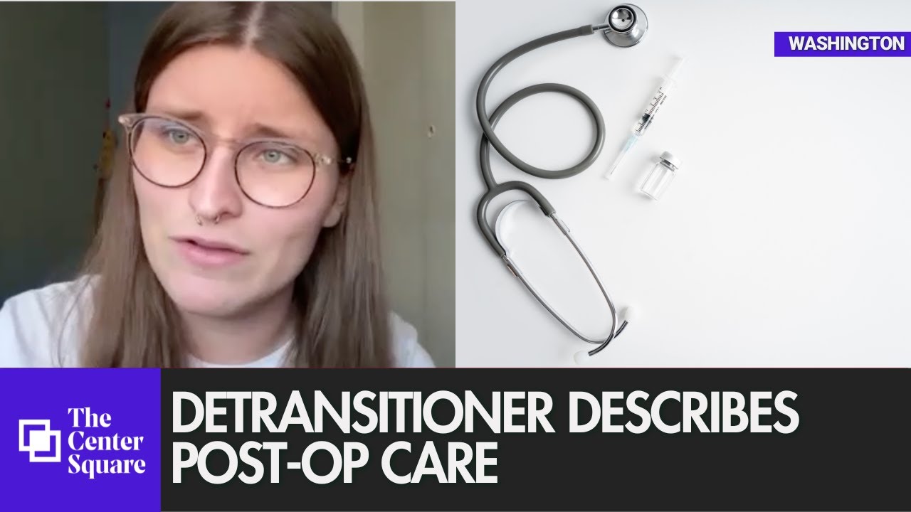 Detransitioner describes post-op care after double mastectomy - YouTube