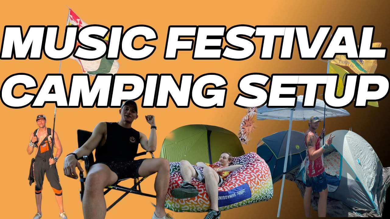 How to set up your festival camp site! | The basic guide to a comfy ...